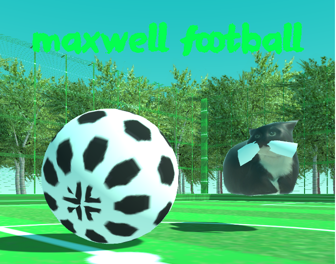 Maxwell Football (alpha multiplayer) by Plomadilla