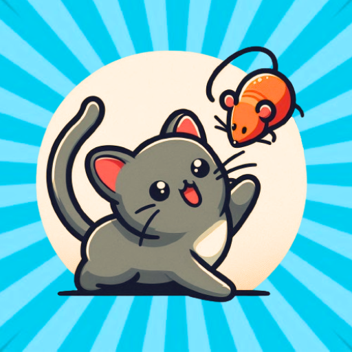 Cat & Mouse Ping Pong by MR.Dino0o