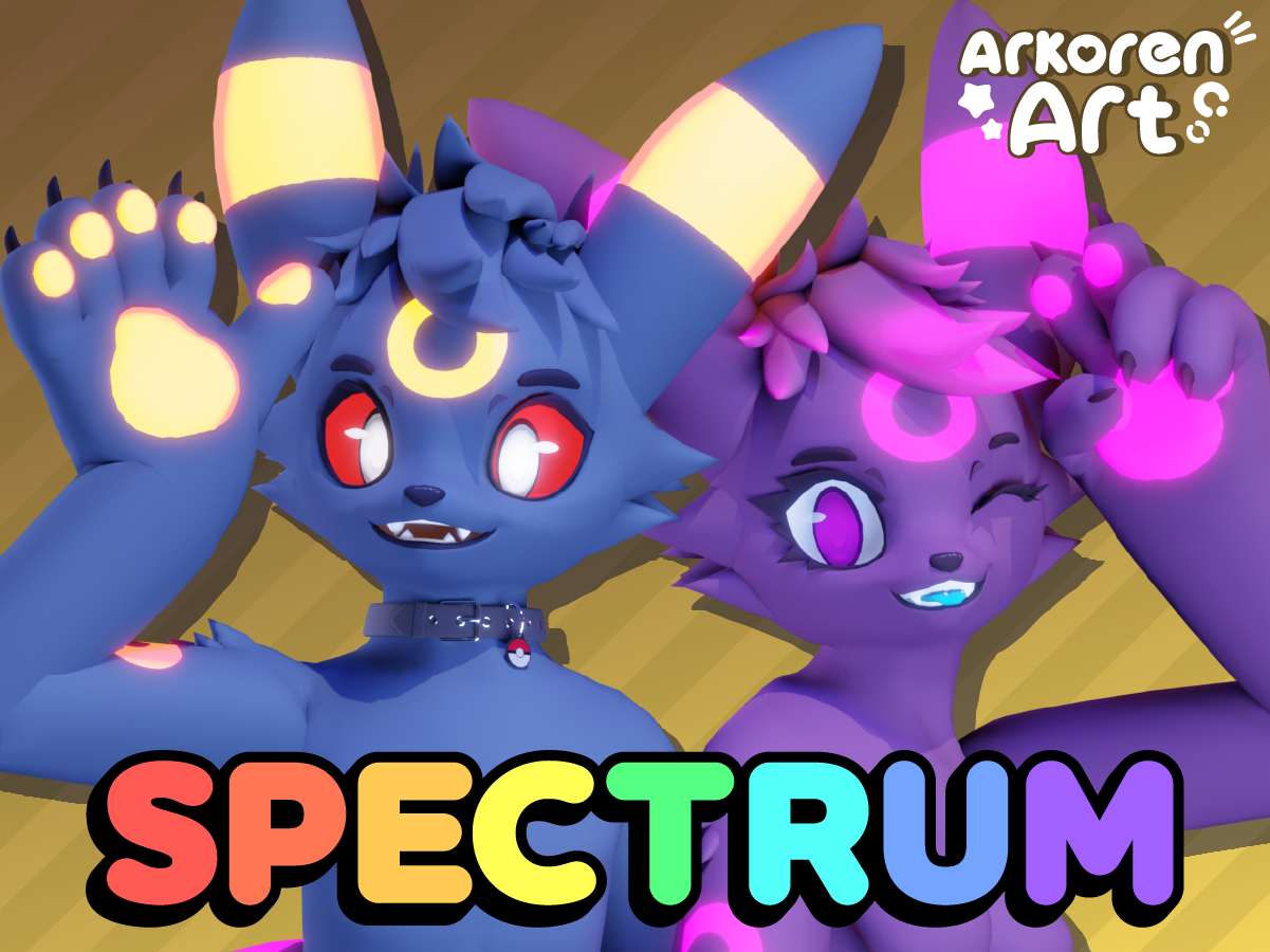 Spectrum Avatar for VRChat (PC/Quest) by Arkoren Art