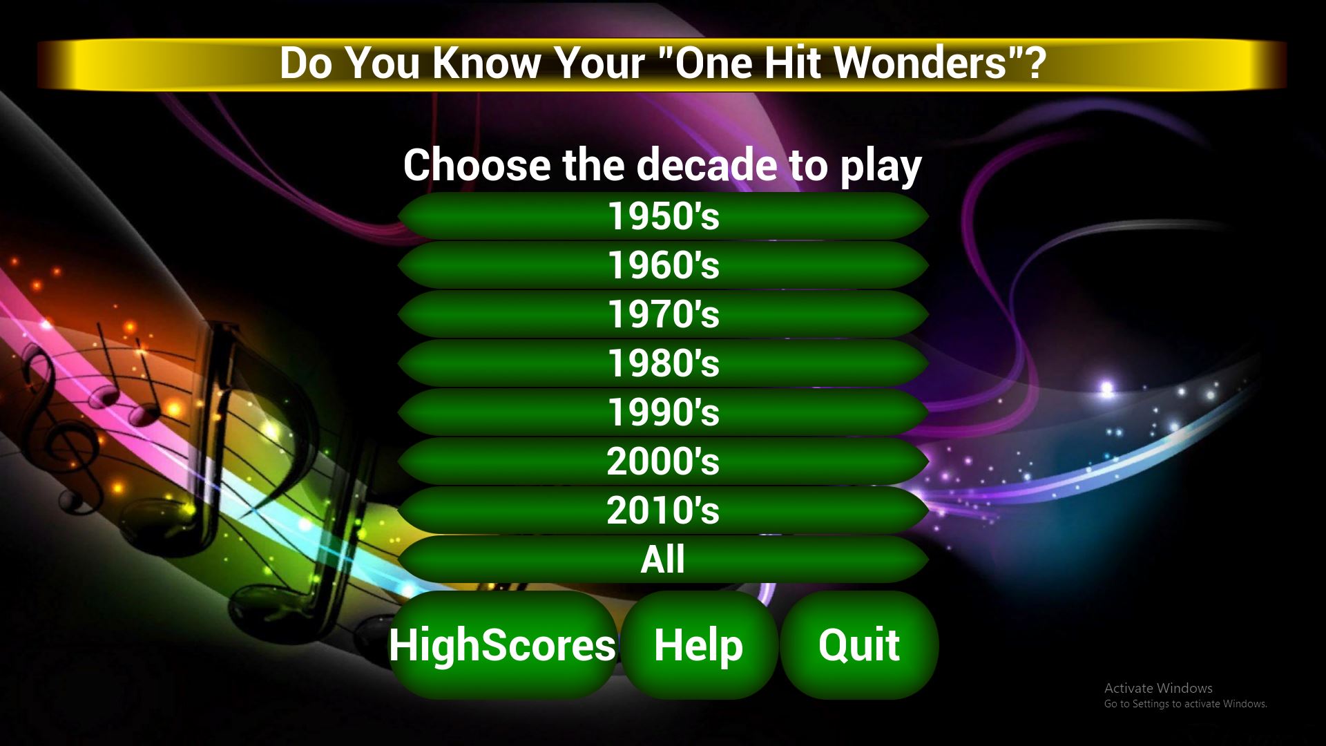 One Hit Wonders - How Much Do You Know by Ingenious Gaming