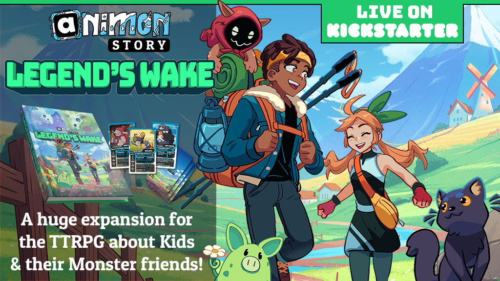 JUST LAUNCHED - ANIMON STORY: LEGEND’S WAKE - itch.io