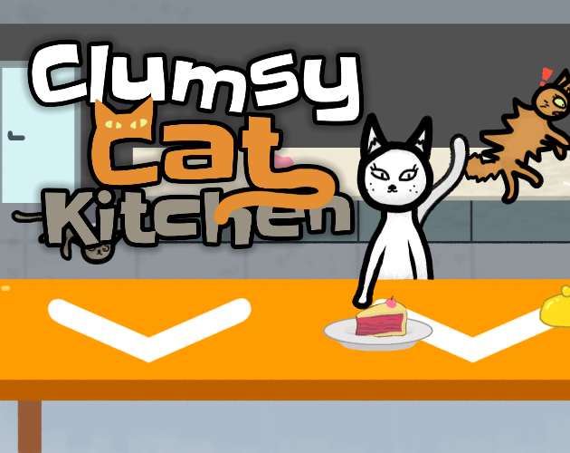 Clumsy Cat Kitchen by TheMysticSword