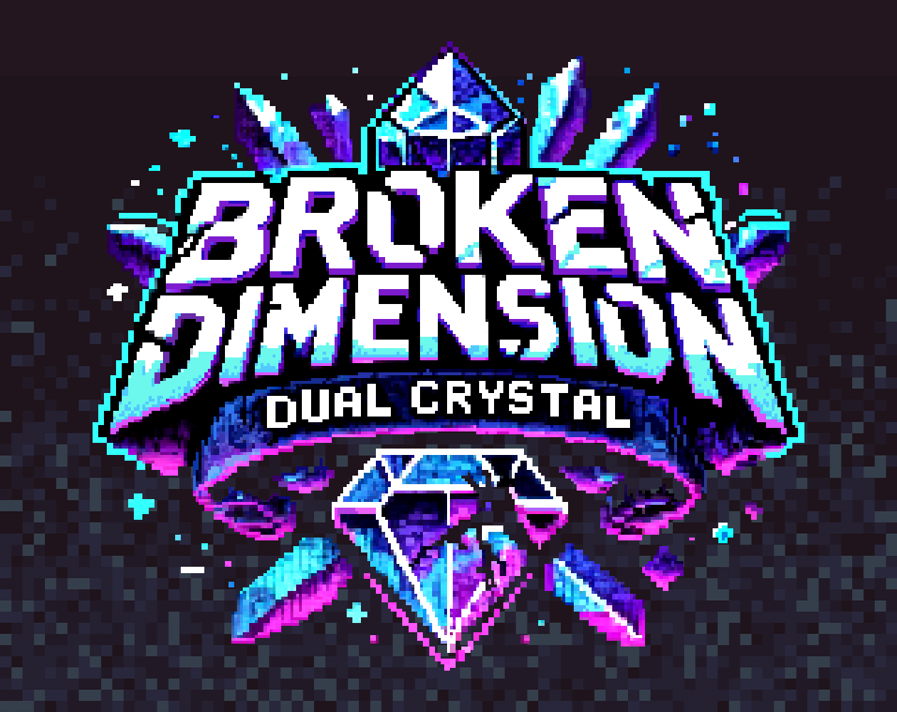 Broken Dimension: Dual Crystal by Juan Muñoz