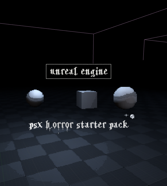 Unreal PSX Horror Starter Pack by Skol