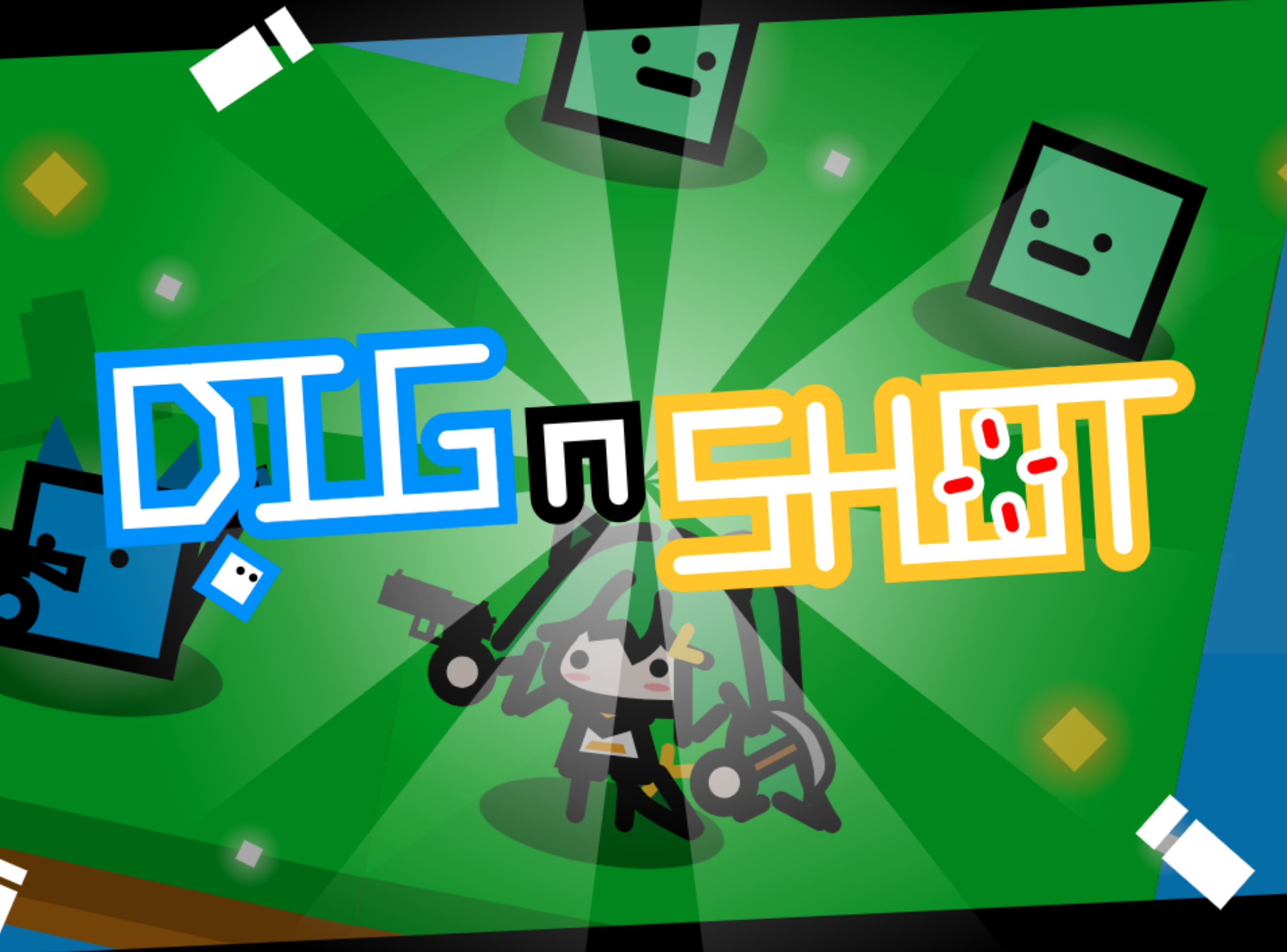 DIG n SHOT by ColorlessWing_Studio for Scratch Game Jam #17 - itch.io