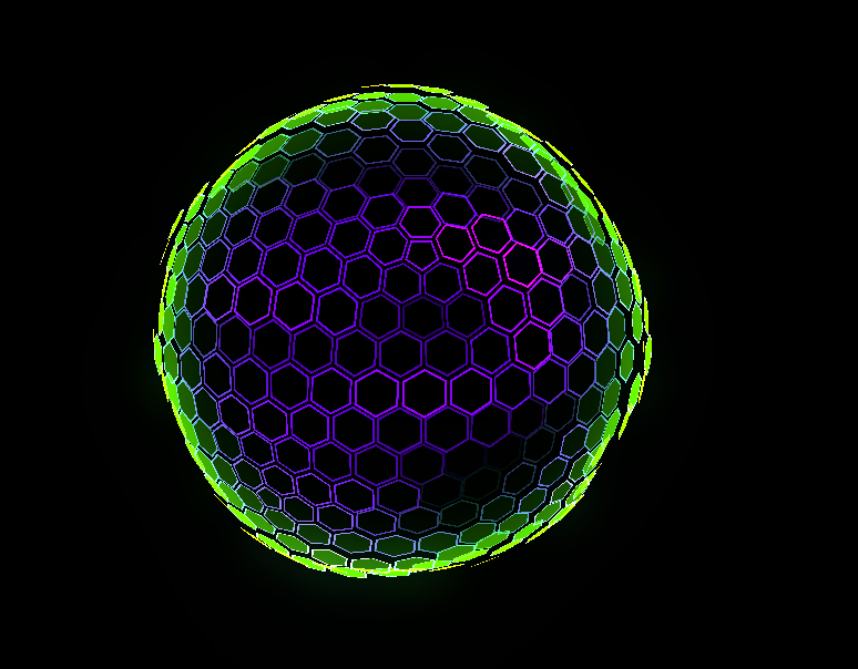 Hexagonal Sphere by DzGames