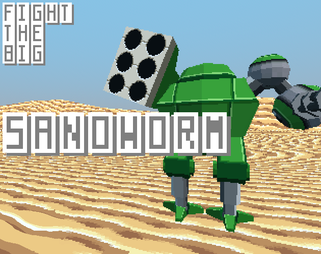 Fight the BIG Sandworm by grego_games