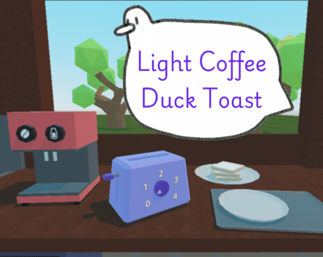 Light Coffee Duck Toast by SodaGummy