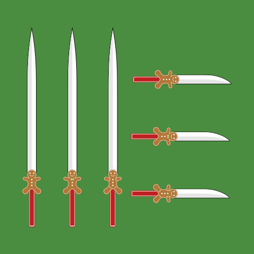 GINGERBREAD WEAPON ASSET by limitation