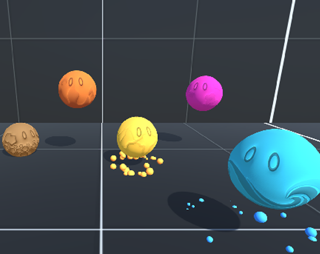 Demo - 3D Physics Slime Bounce by AndreyPopU