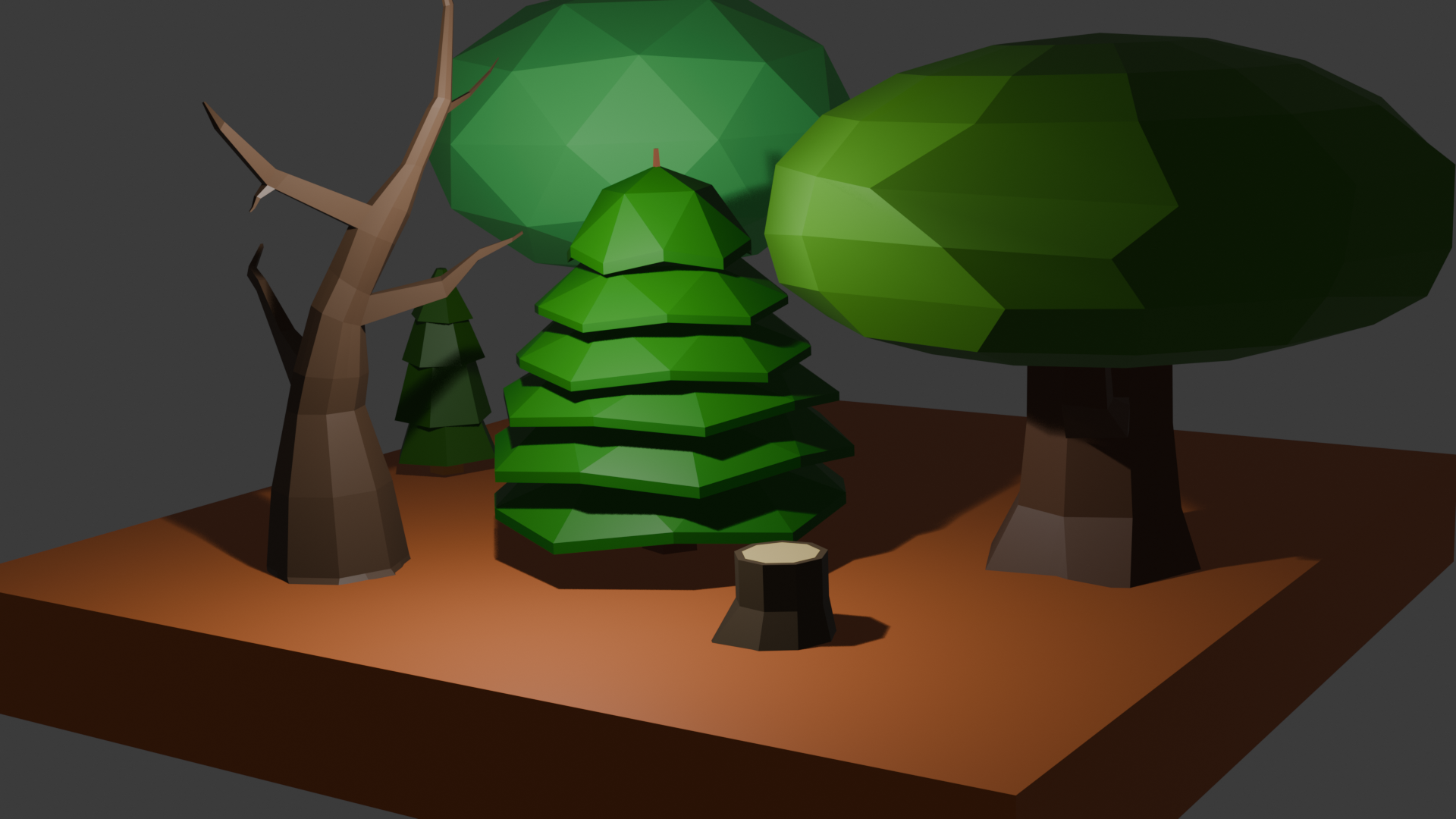 Low Poly Tree Pack by Samuel Gauthier
