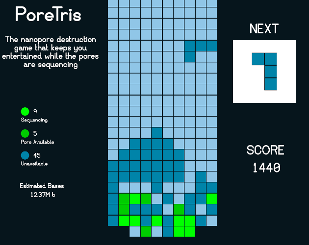 PoreTris by David Eccles (gringer)