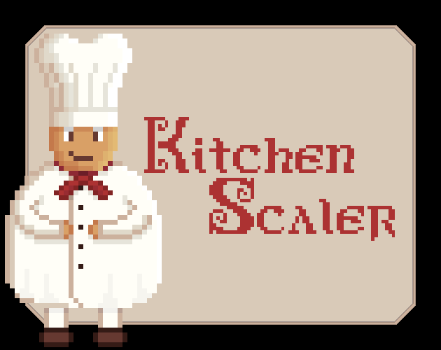 Kitchen Scaler by ManaTro, AzraelUG, Mastermori for GMTK Game Jam 2024 ...