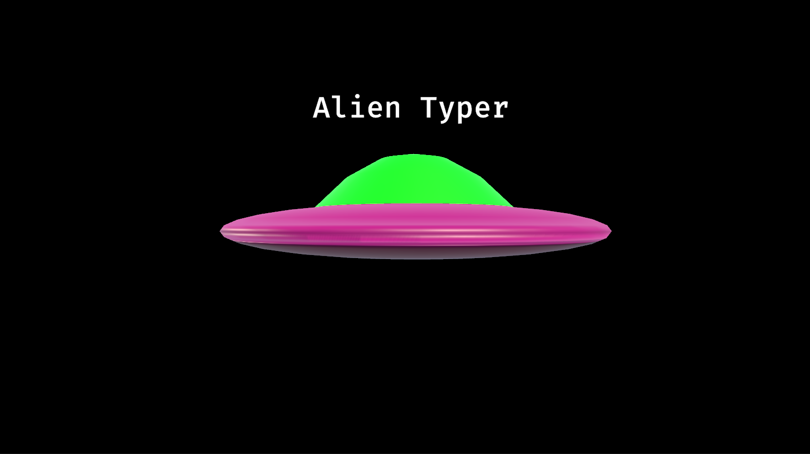 Alien Typer by BlueDingo