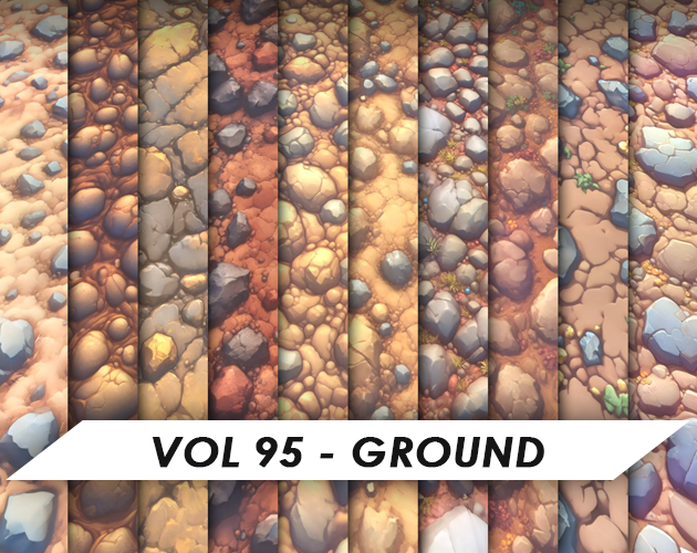 Stylized Textures – Vol 95 – Ground by oleekconder