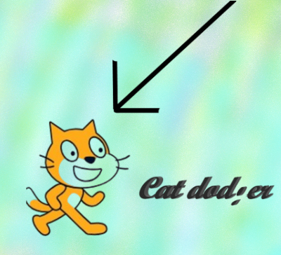 Cat dodger by Baba Man Studios