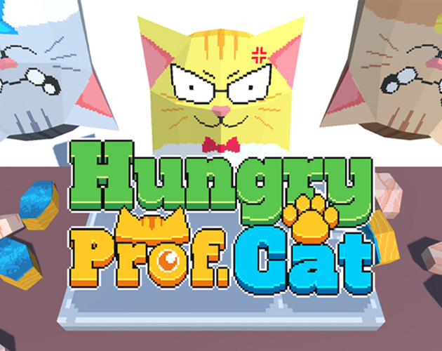 Hungry Prof. Cat by flycat.games