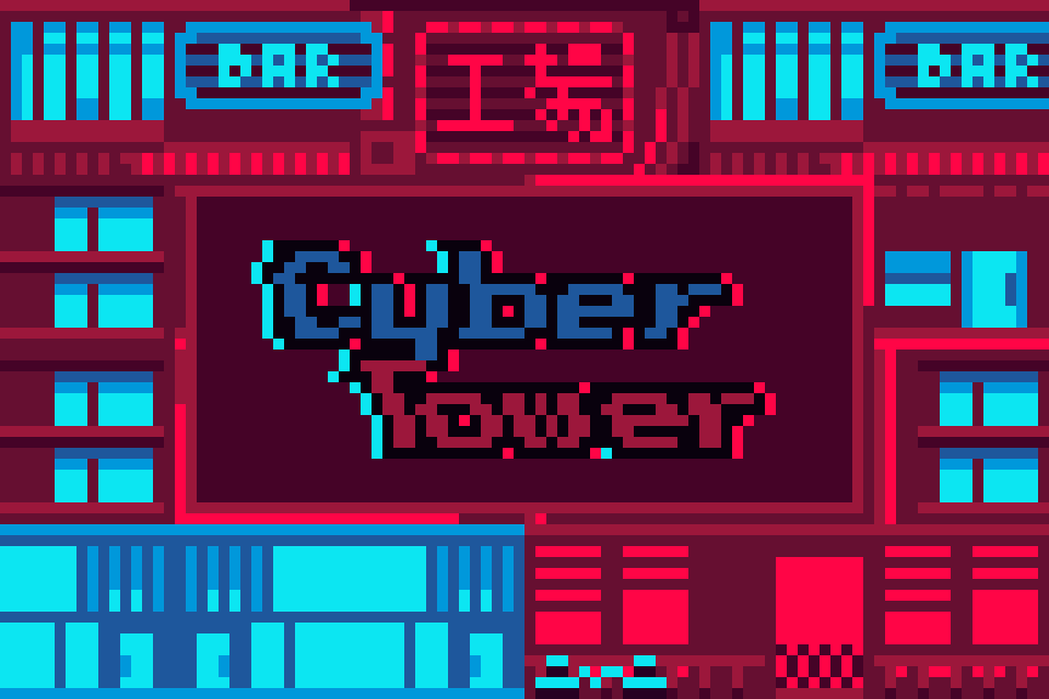 Cyber Tower (GMTK24) by wave, cooli2