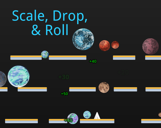 Scale, Drop, & Roll by wyu1 for GMTK Game Jam 2024 - itch.io