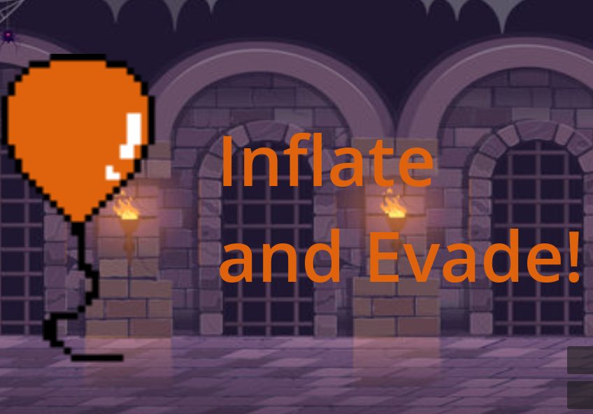 Inflate and Evade by wackogames for GMTK Game Jam 2024 - itch.io