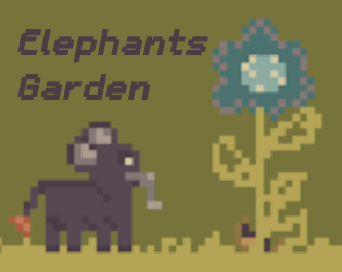 Elephants Garden by Potatuetata