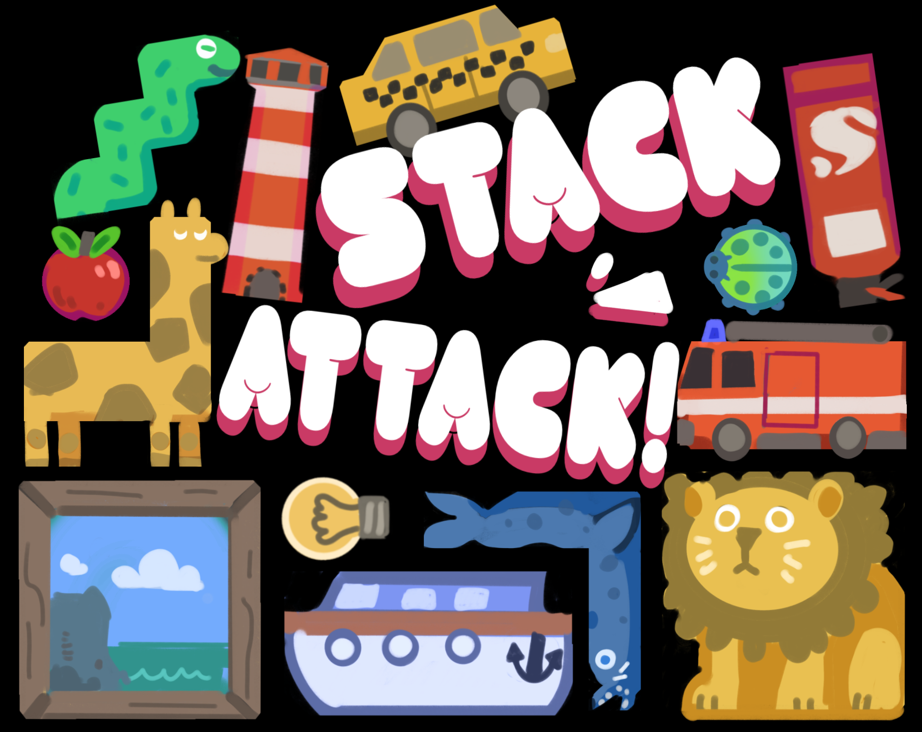 Stack Attack! by EmberByte, JaneYWei for GMTK Game Jam 2024 - itch.io