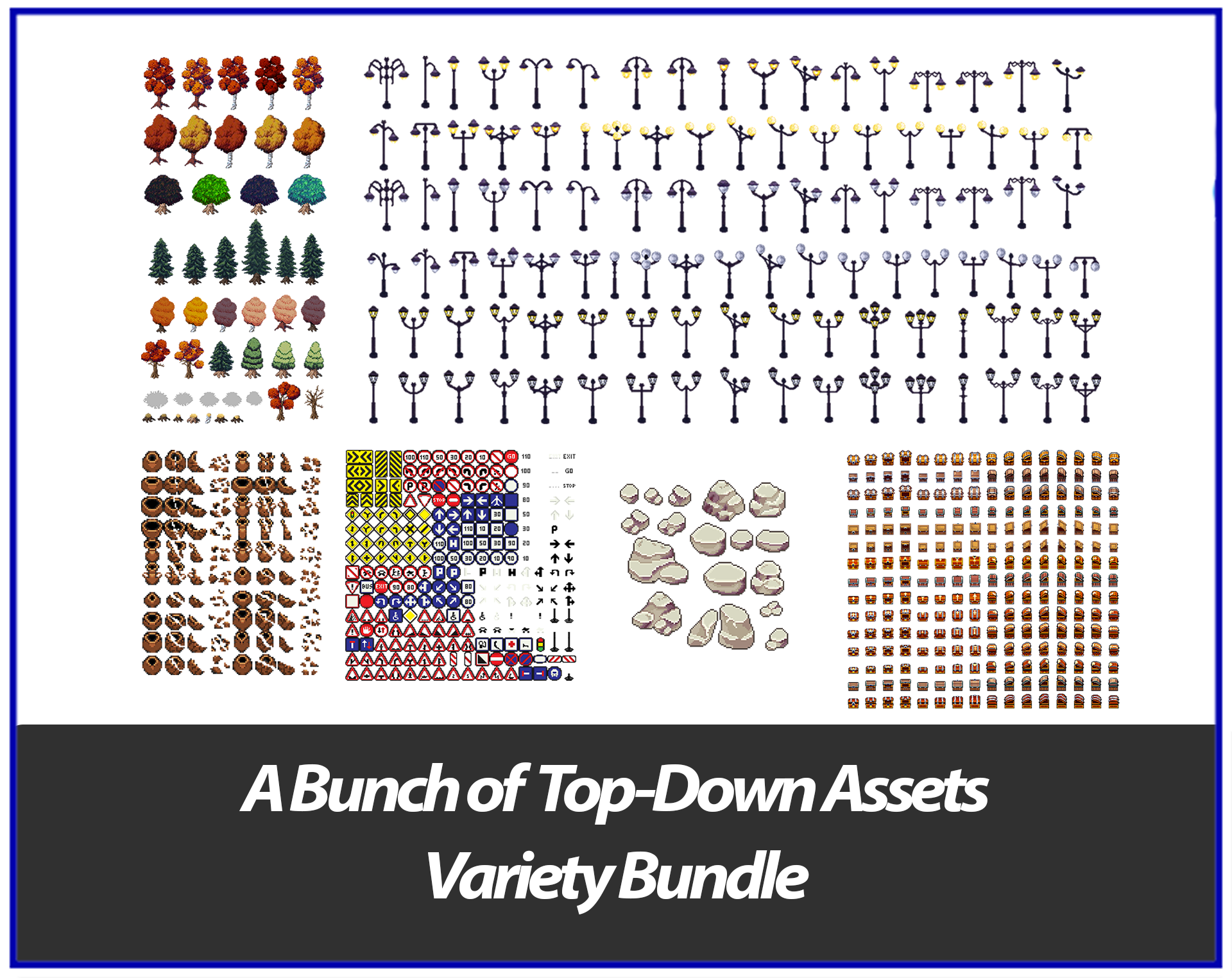 A Bunch of top-down Assets by VerzatileDev for Join The itch.io Selects ...