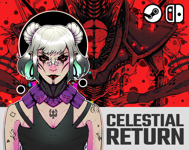 STEAM CAPSULE ART ISSUE - Celestial Return by Metaphor Games