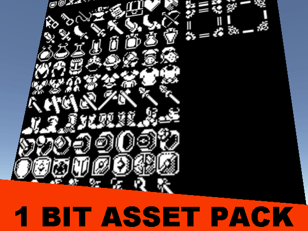 1 Bit-Game Assets Pack by Stello Hexis