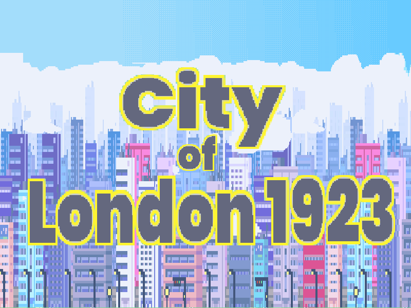 City of London 1923 by Richard Baltrusch