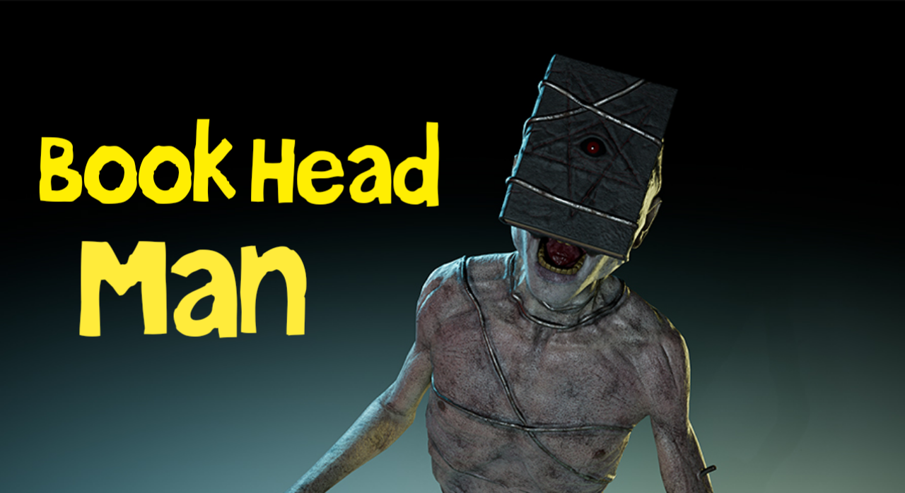 Book Head Man by PinkGhost Games