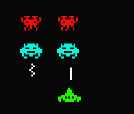 2D SPACE INVADER CLONE ASSET FOR UNITY by MARMOTA GAMES