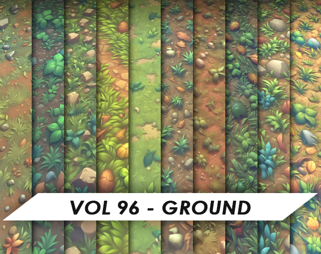 Stylized Textures – Vol 96 – Ground by oleekconder