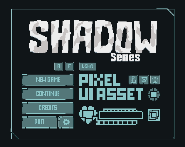 [SHADOW Series - Game Pixel UI] Revival - Should I Continue or Start ...