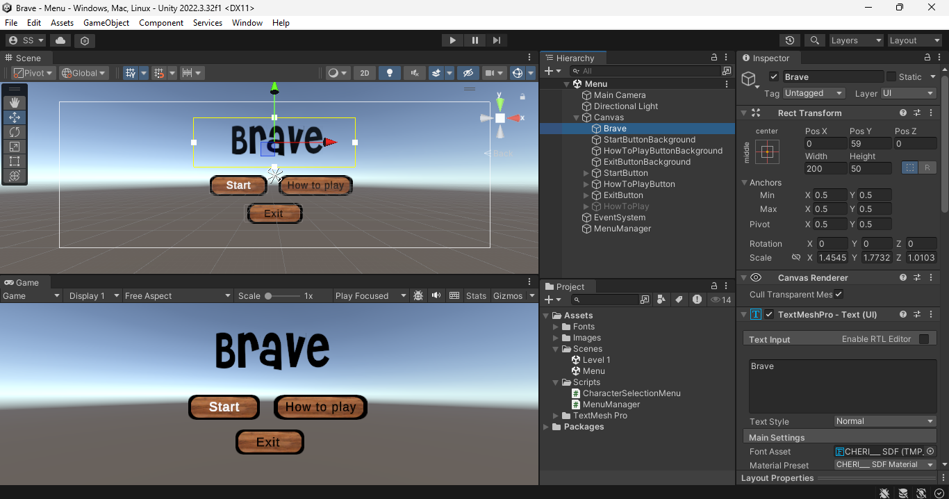 My 3d platform game: Brave - itch.io