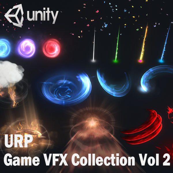 Unity Game VFX Collection Vol 2(URP) by Eric Wang_Unity VFX Artist