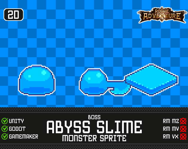 Boss Abysslime Sprites [Rogue Adventure] by ELV Games