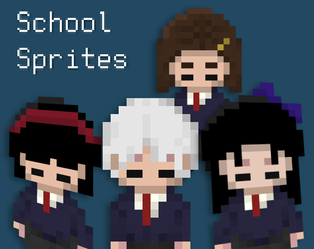School RPG Sprites by RAINPROXY