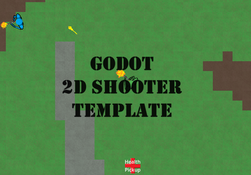 Godot 2D Shooter Template by LDGamingExpress