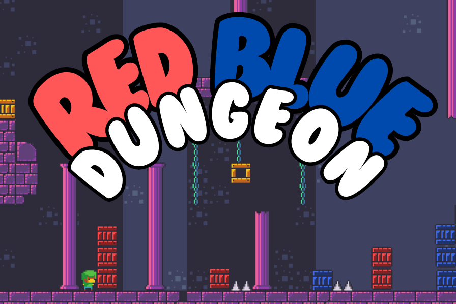 Red Blue Dungeon by Soutoy for Solo Dev Game Jam #4 - itch.io