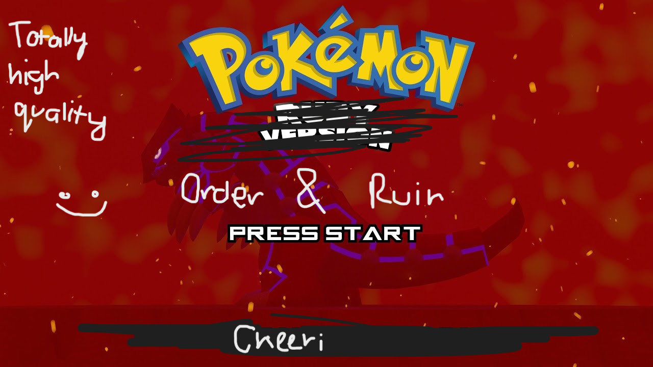 Pokemon: Order & Ruin by Cheeri