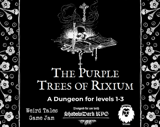 The Purple Trees of Rixium - Shadowdark Dungeon by StLion