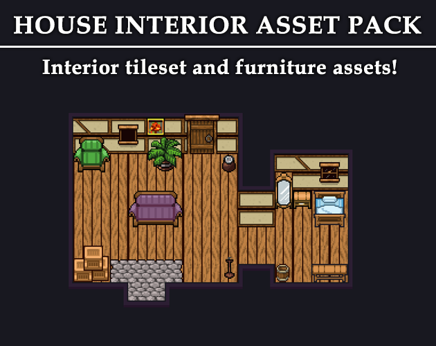 House Interior Asset Pack by Manx Pixels 🇮🇲