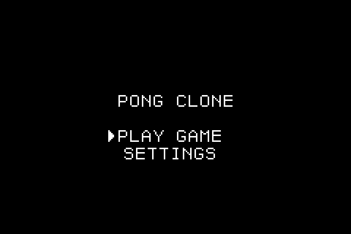 Pong Clone For Gba By Carteseb000 