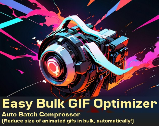 Easy Bulk GIF Optimizer - Automatic Batch Compressor by Reactorcore