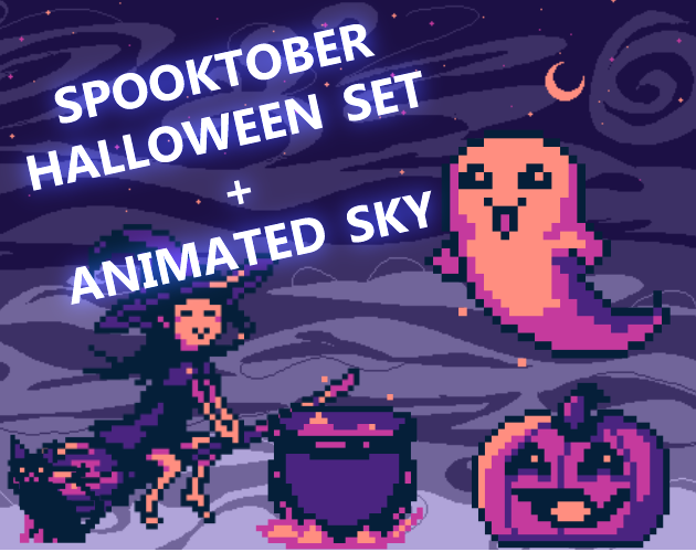 Spooktober Halloween Set by Pekschi