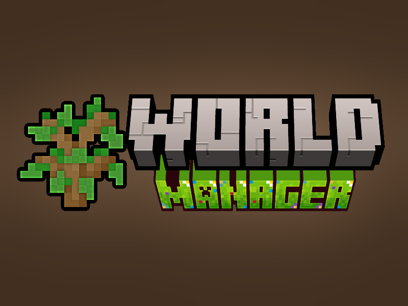 Minecraft world manager by Giose