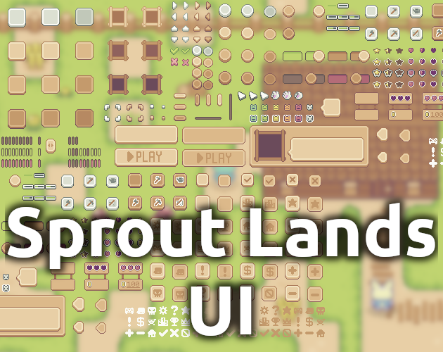 Sprout Lands UI Godot Plugin by Maaack, Cup Nooble