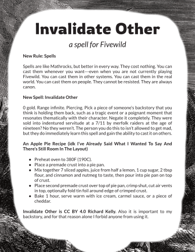 Invalidate Other by kumada1