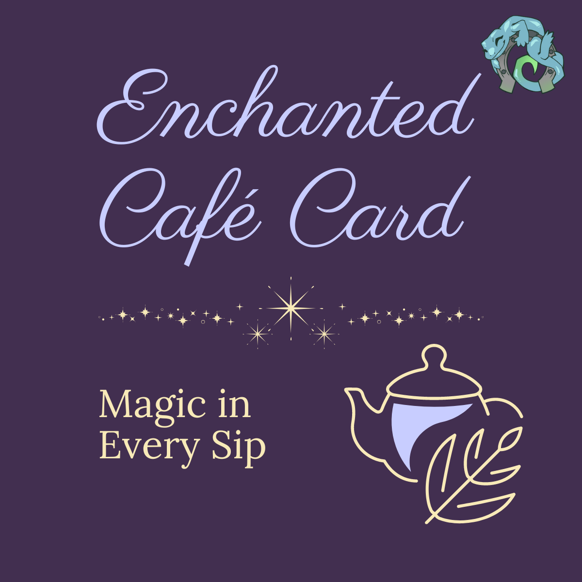 Enchanted Café Card by Lucky Newt Games